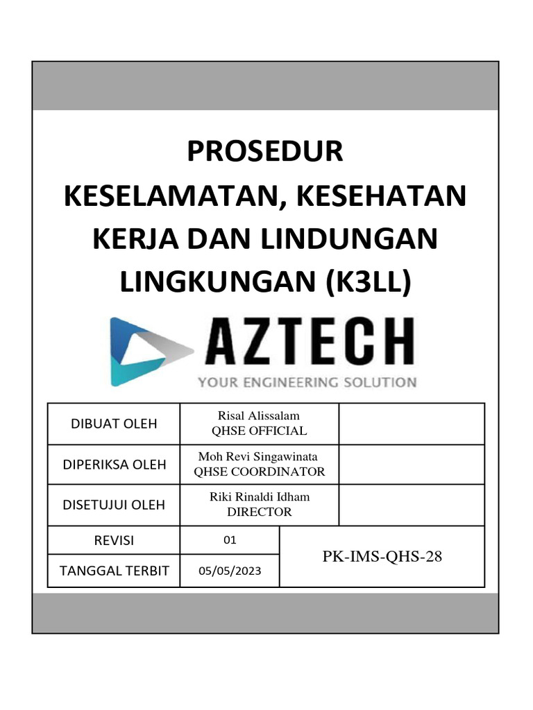 Prosedur K3LL | PDF