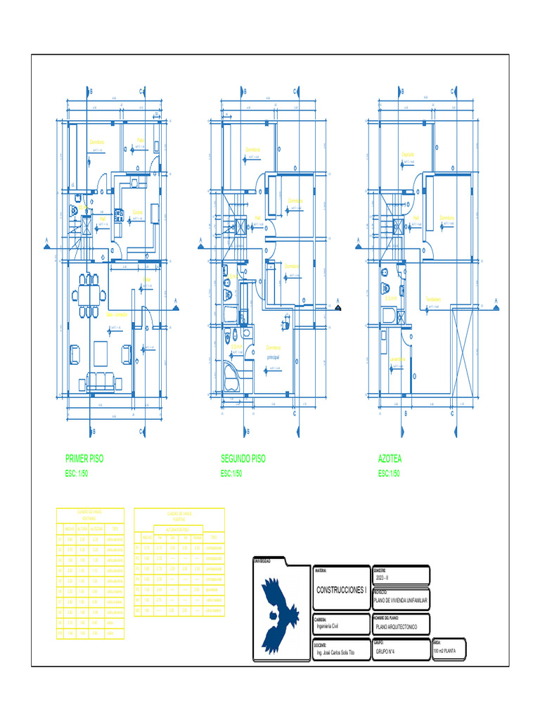 Plano Arquitectonico | PDF
