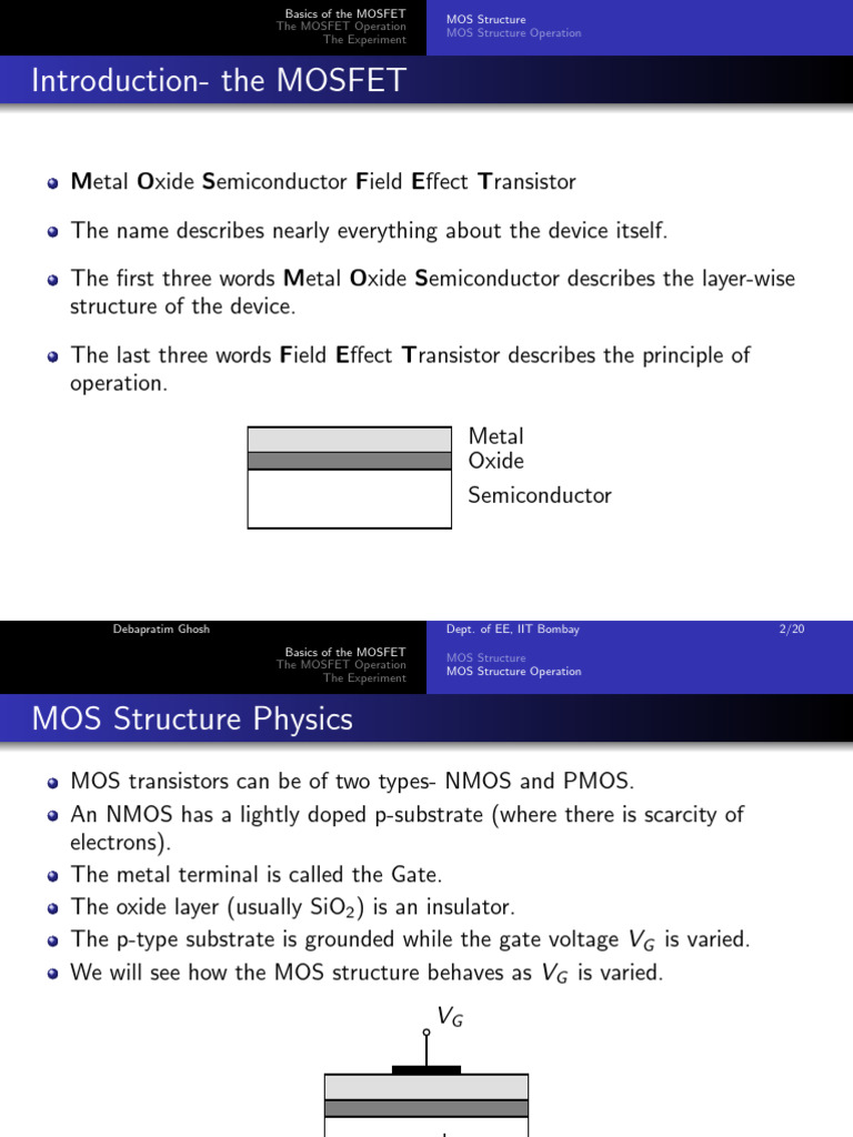Unit 2 PDF | PDF | Mosfet | Field Effect Transistor