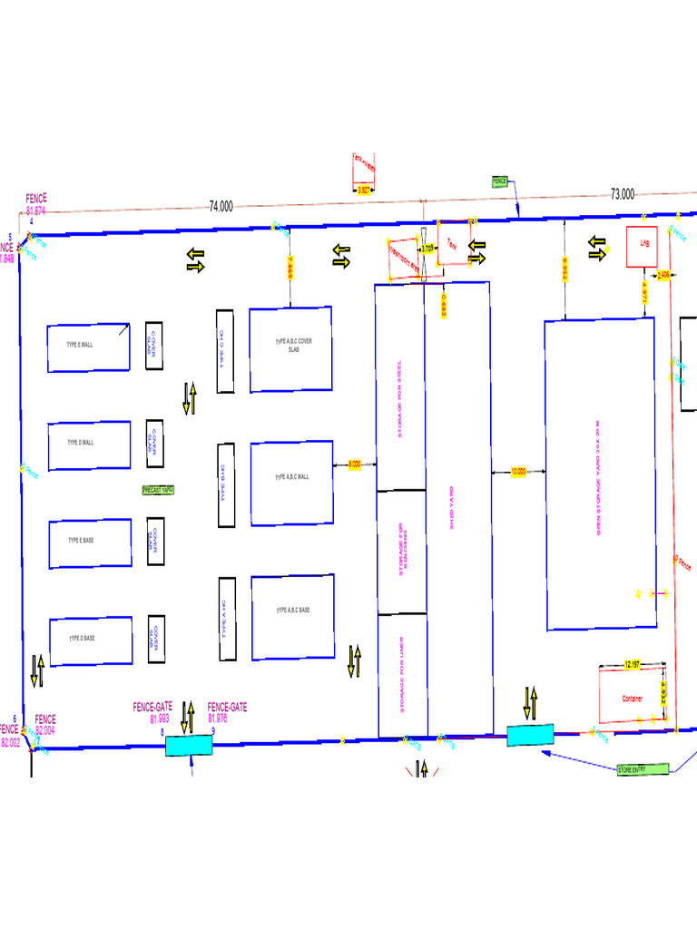 Pre Cast Yard | PDF | Precast Concrete | Real Estate