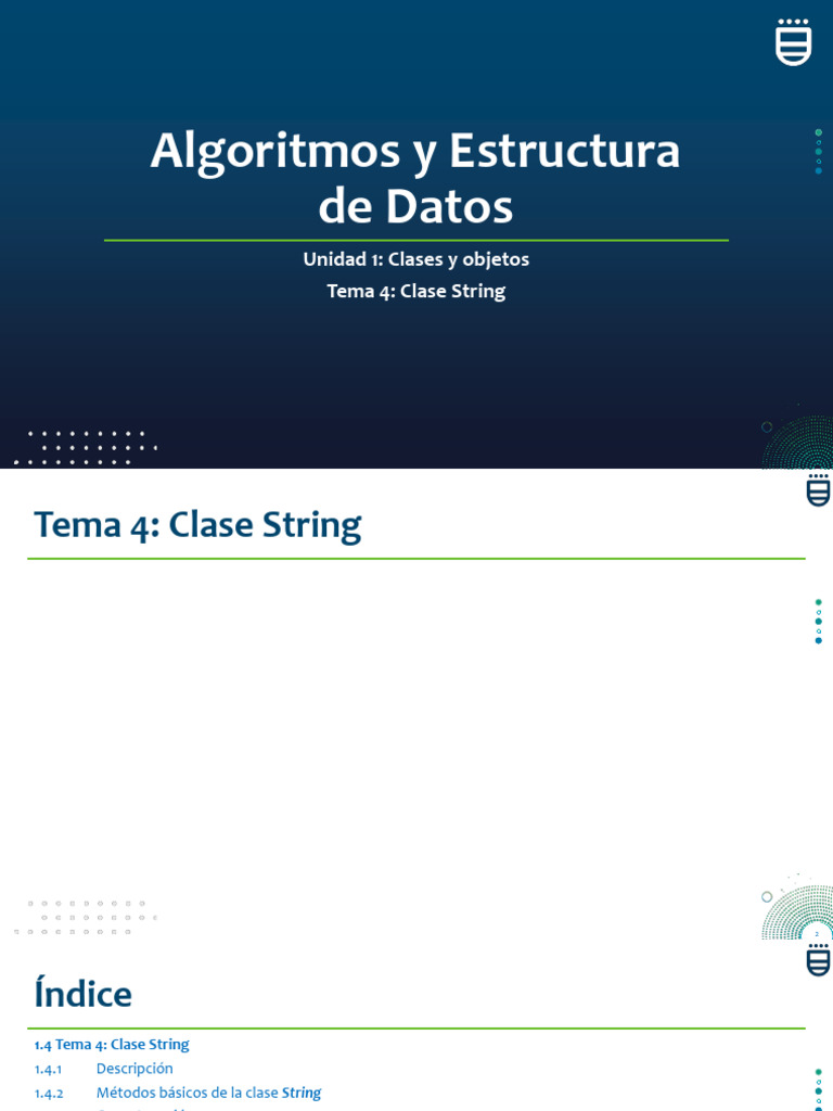 Métodos de la Clase String en Java | PDF | Cadena (informática) | Java (lenguaje de programación)