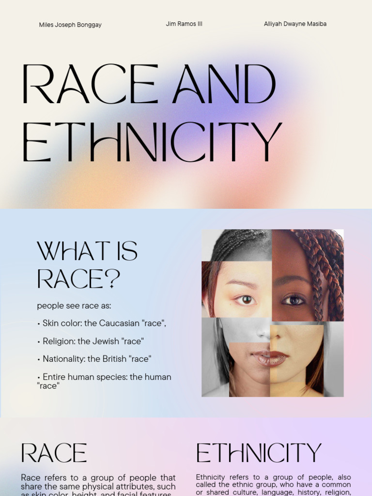 Race and Ethnicity | PDF | Racism | Discrimination & Race Relations