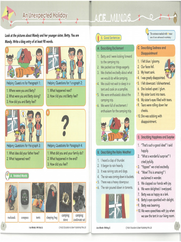 G Unit 1 an unexpected holiday | PDF