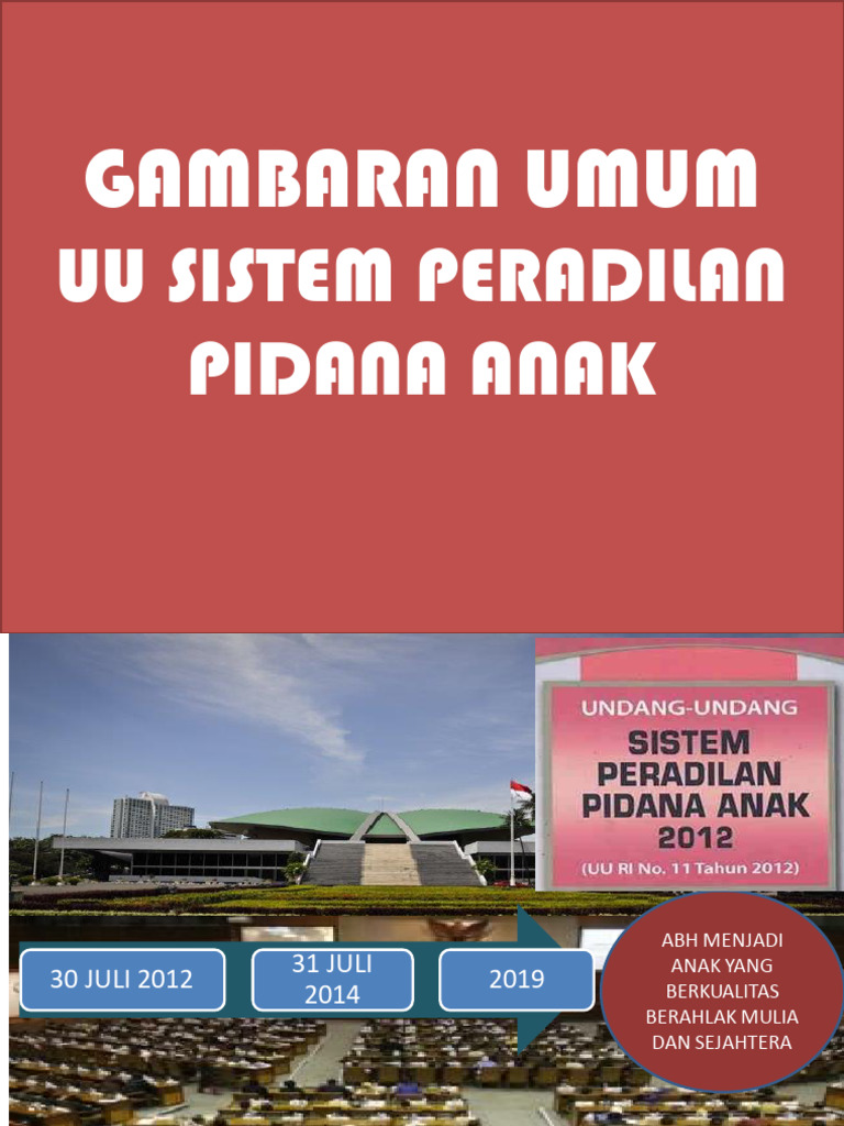 Gambaran Umum Sistim Peradilan Anak | PDF
