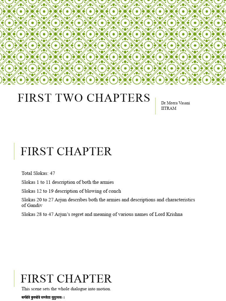 Chapter 1 and 2 | PDF | Ātman (Hinduism) | Soul