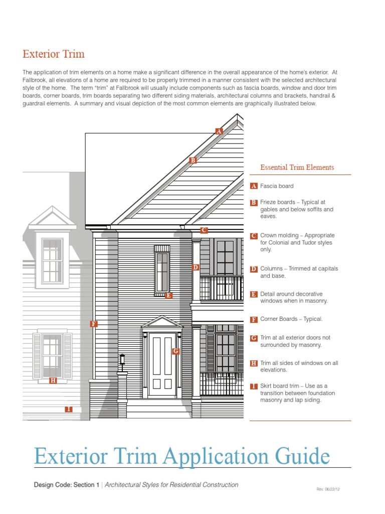 FB DC1 Ext-Trim-App-Guide 062212 | PDF | Building Engineering | Architectural Elements
