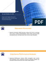 Metode Importance Performance Analysis (IPA) | PDF | Bisnis