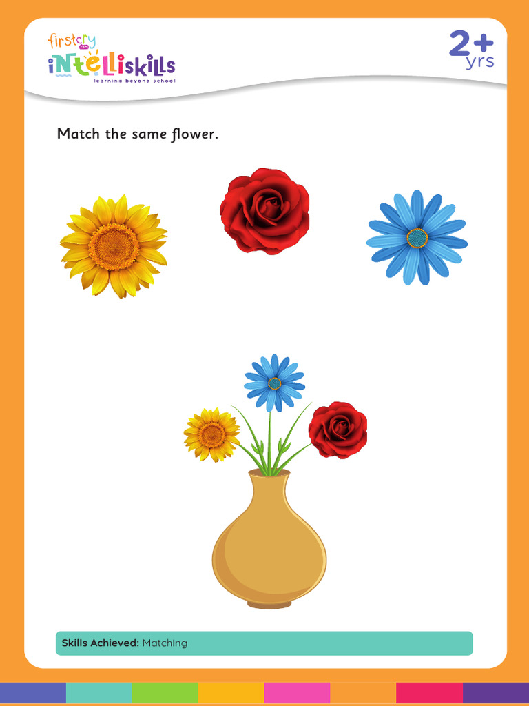 Match The Same Flower. | PDF