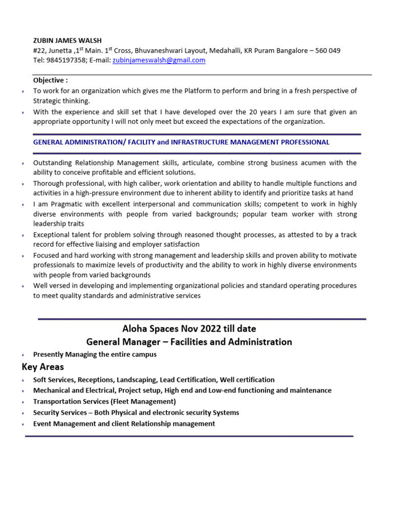 Resume ZJW | PDF | Leadership | Economies