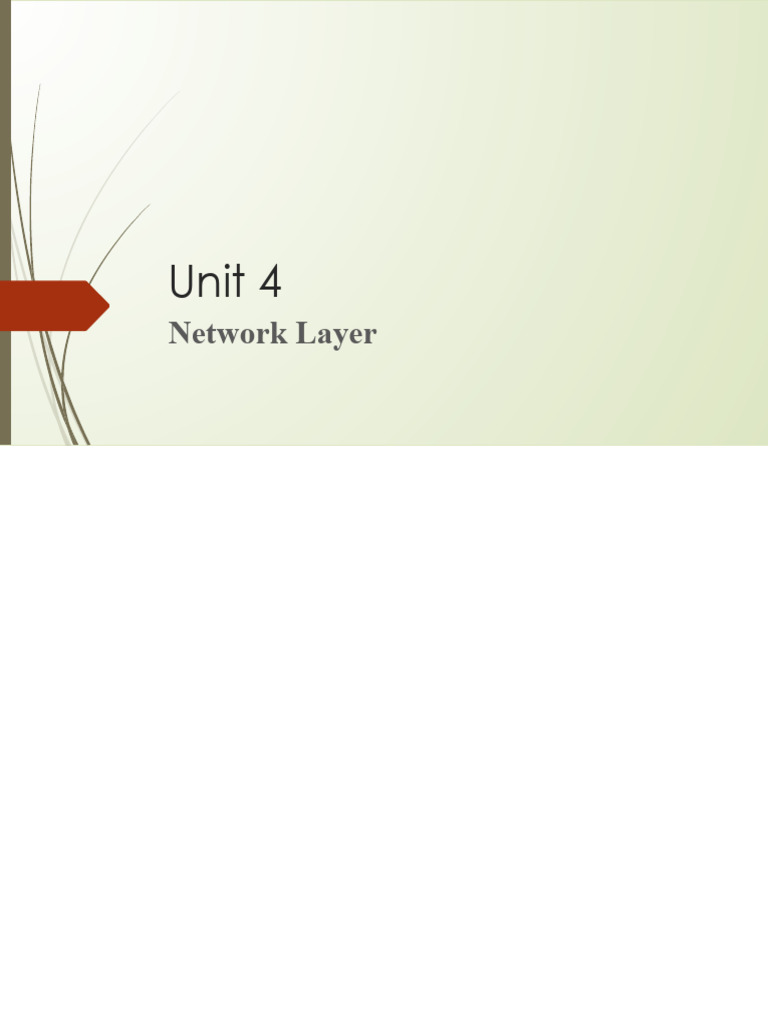 Unit 5 | PDF | Ip Address | Internet Protocols