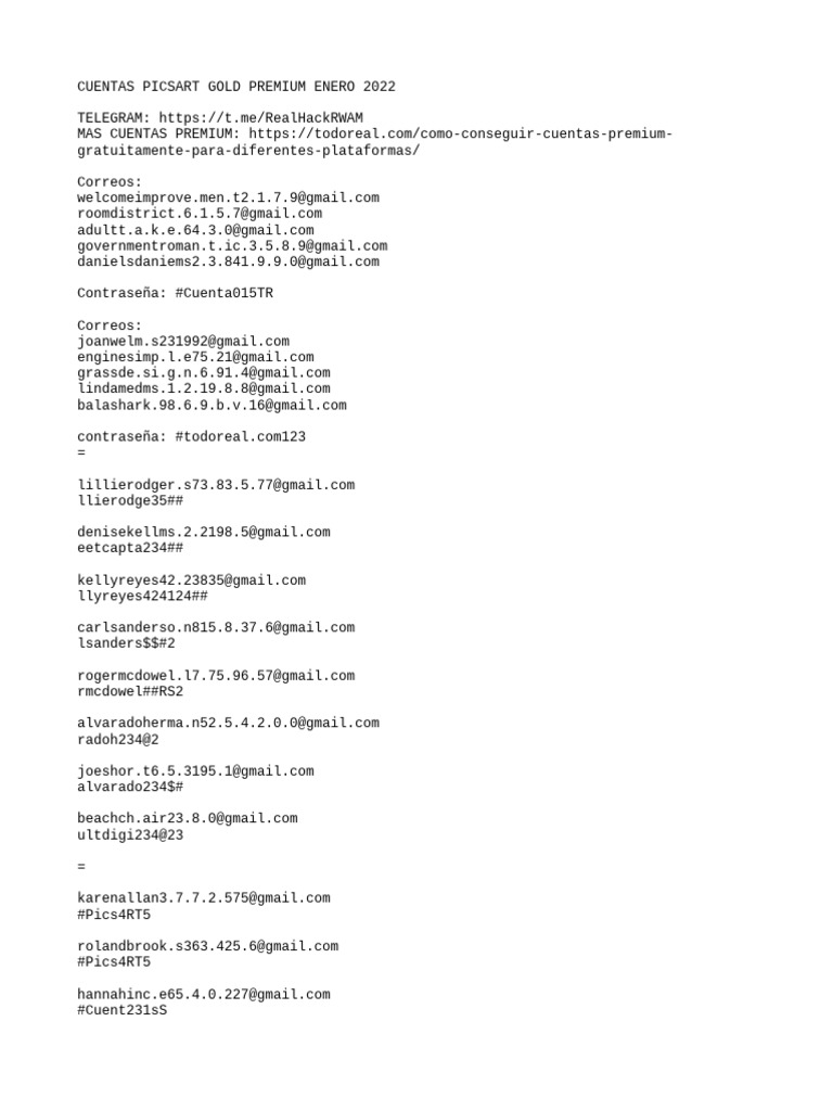 Picsart Premium | PDF