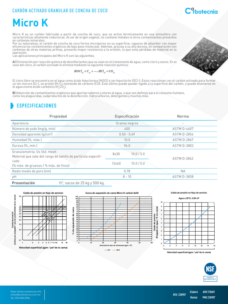 Micro K | PDF | Cloro | Agua