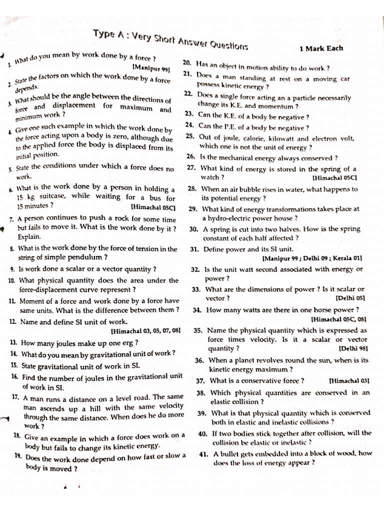 PHYSICS ASSIGNMENT | PDF