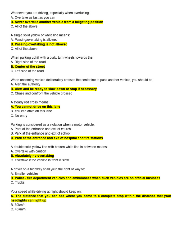 LTO HIGHLIGHT | PDF | Traffic | Intersection (Road)