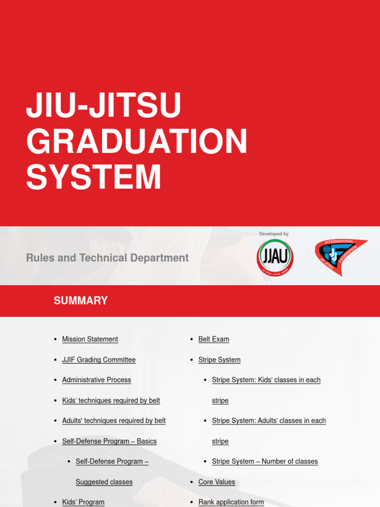 Graduation System Book v11 | PDF | Combat | Individual Sports