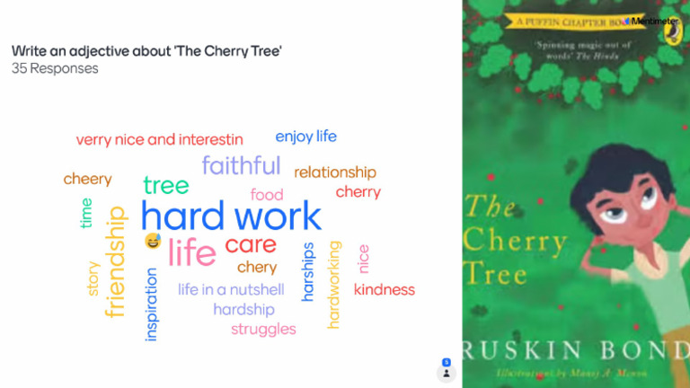 My First Word Cloud - The Cherry Tree | PDF