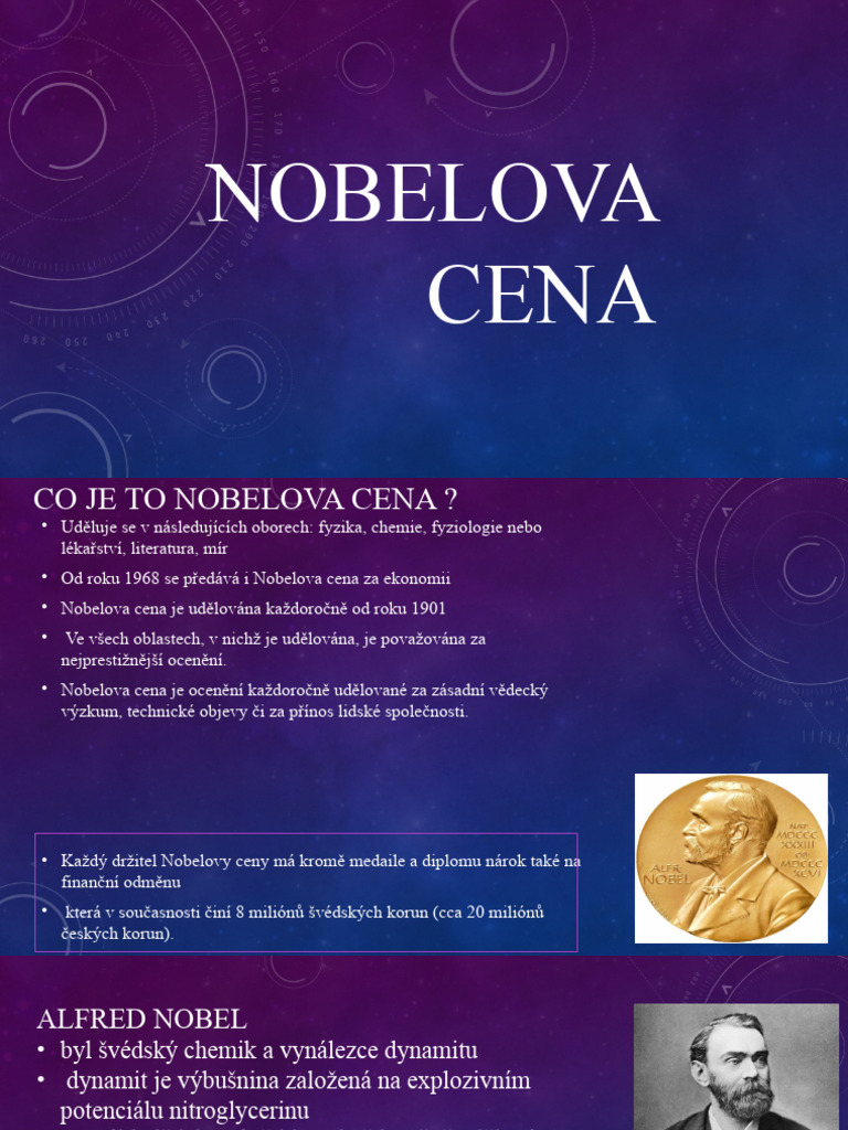 Nobelova Cena CHEMIE | PDF