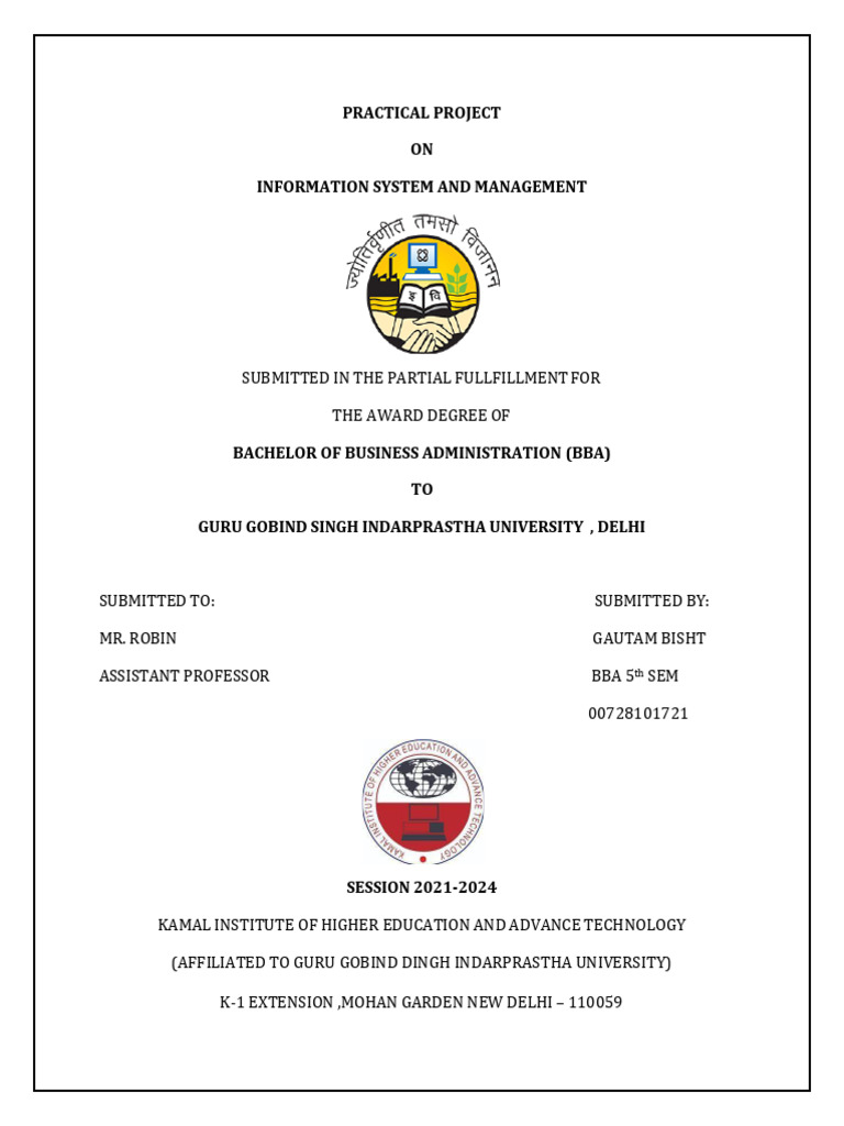 SQL Project Gautam | PDF | Sql | Relational Database