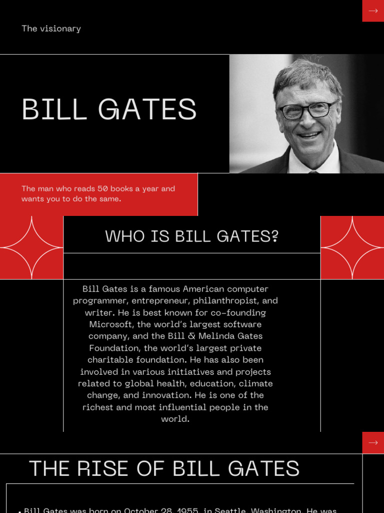 Bill Gates | PDF | Computing