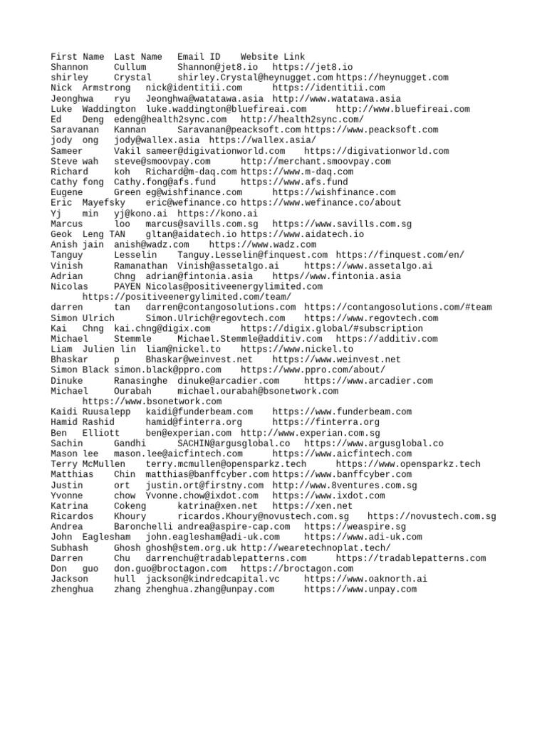 1 - Valid Email | PDF