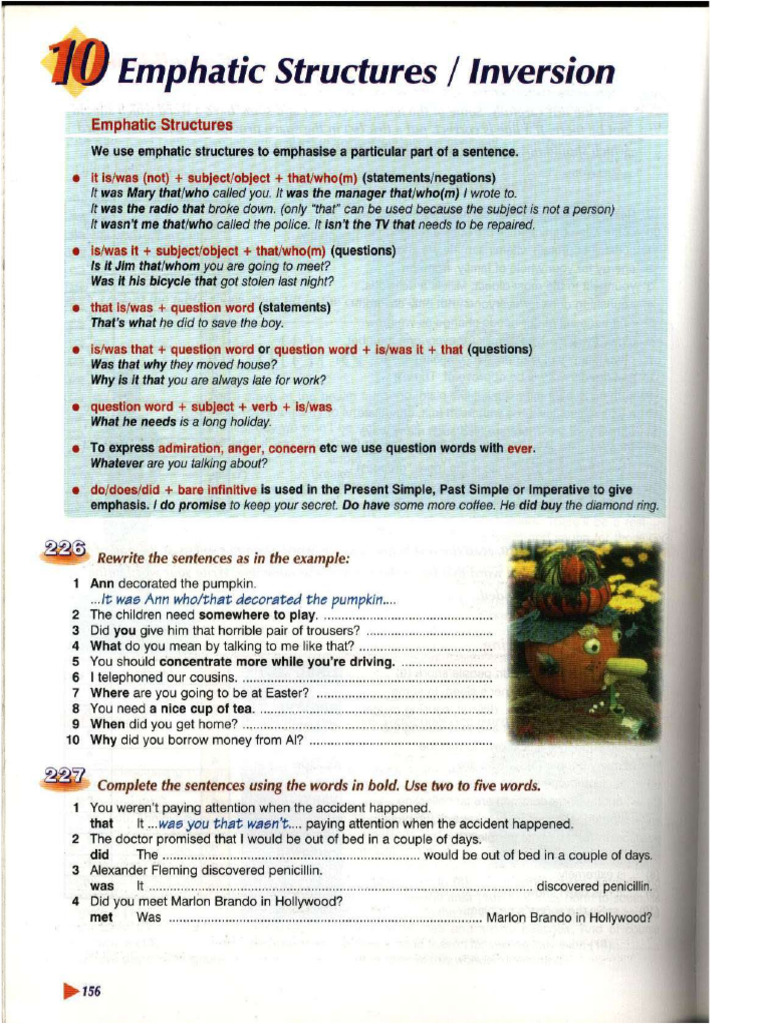 Emphatic Structures | PDF