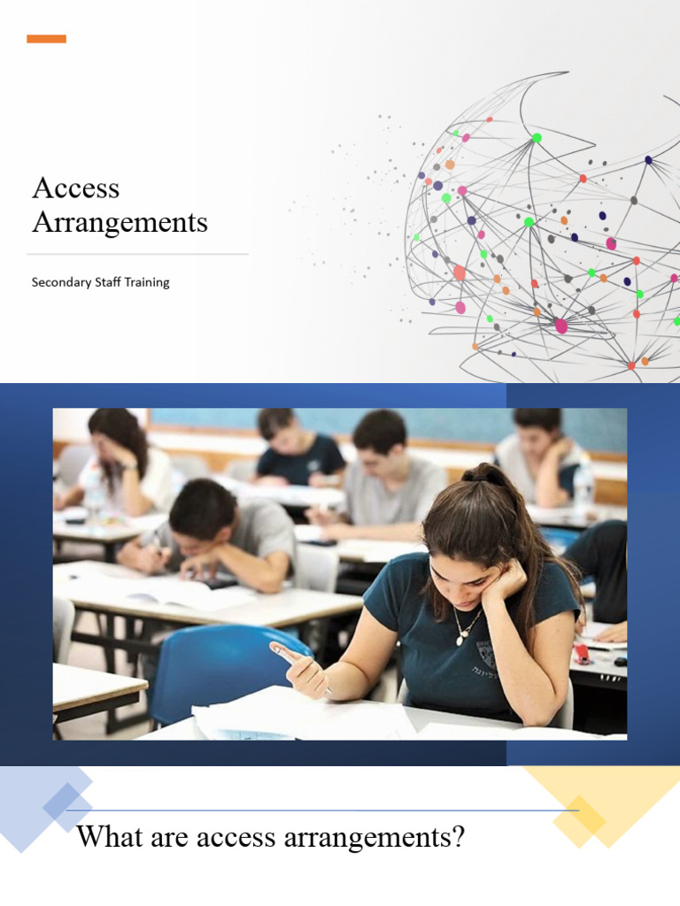 Access Arrangements Slides 22.11.2023 | PDF | Attention Deficit ...