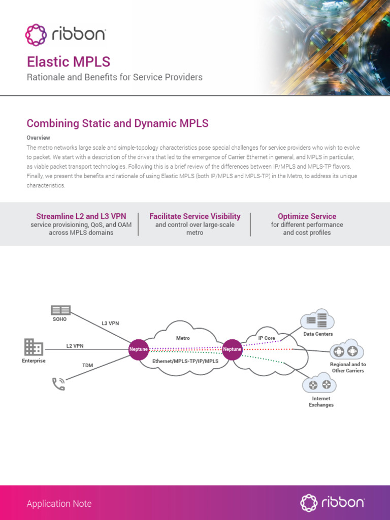 AN Elastic MPLS For Service Providers | PDF | Networking ...
