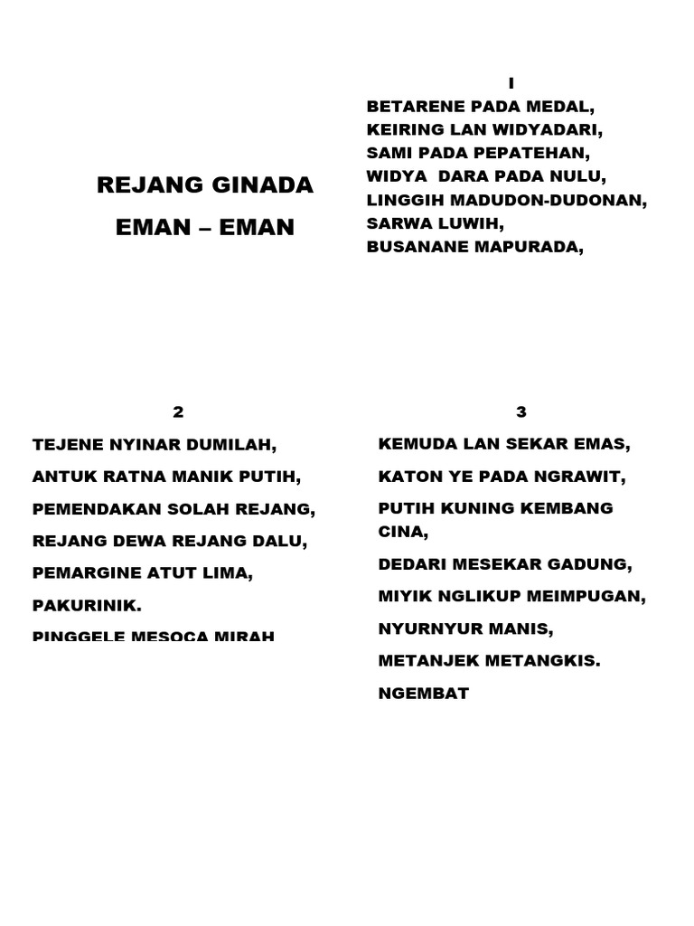 KIDUNG | PDF