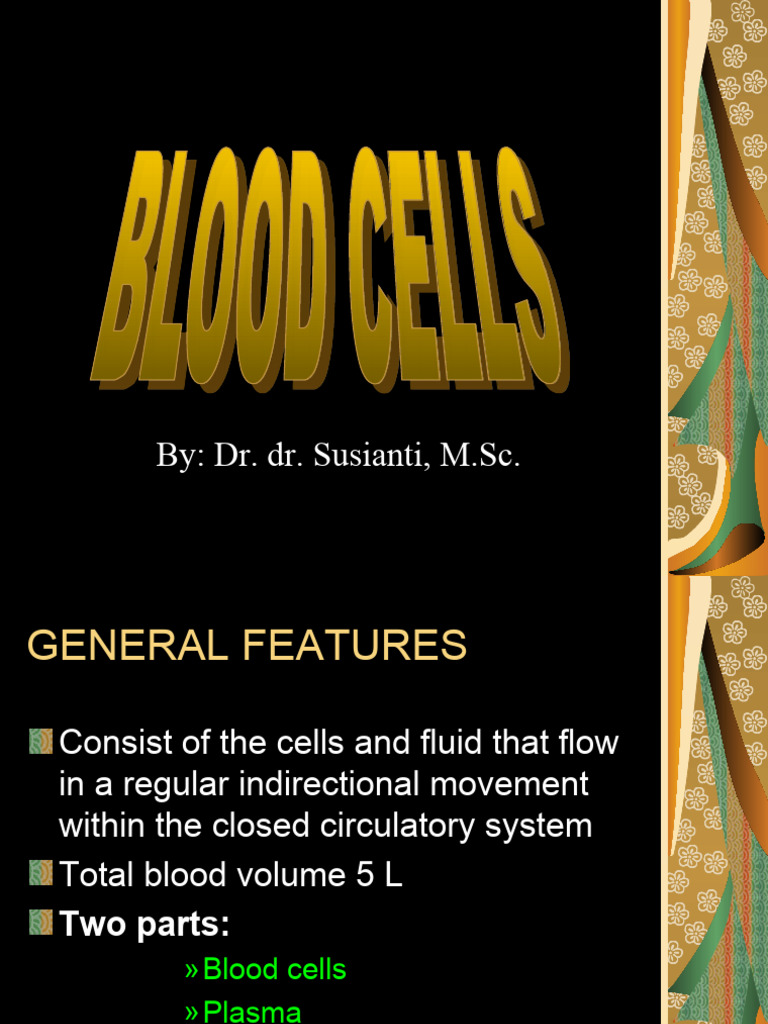Kuliah 5 Blood-Ss | PDF | White Blood Cell | Hemoglobin