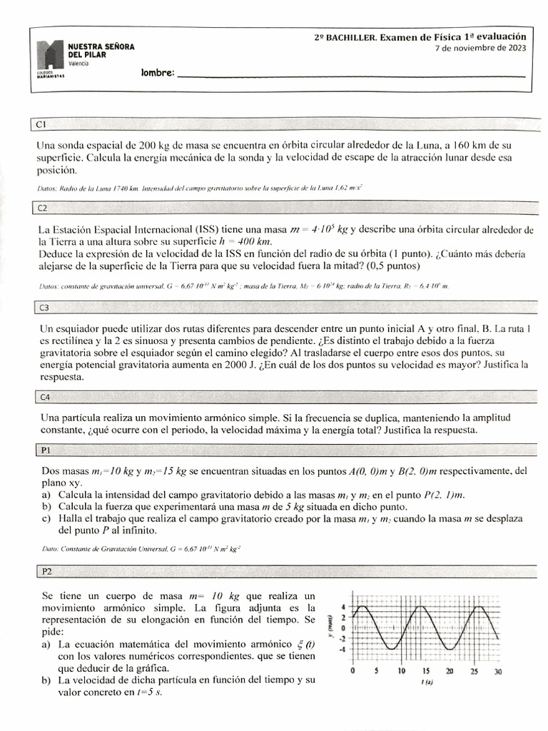 Examen Primera Ev Resuelto | PDF
