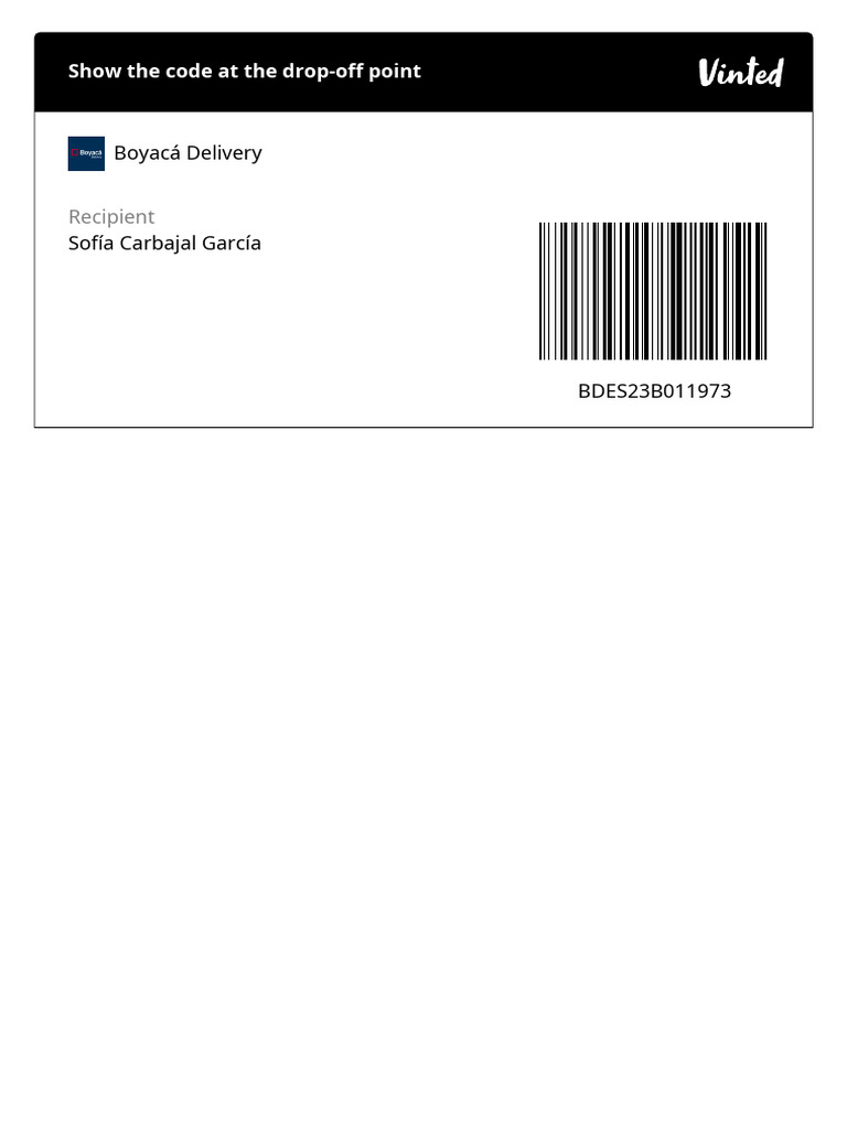 Vinted Digital Label 7127097942 | PDF