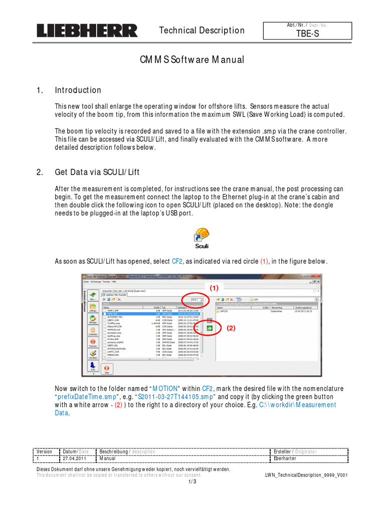 CMMS Software Manual | PDF | Computer File | Computing