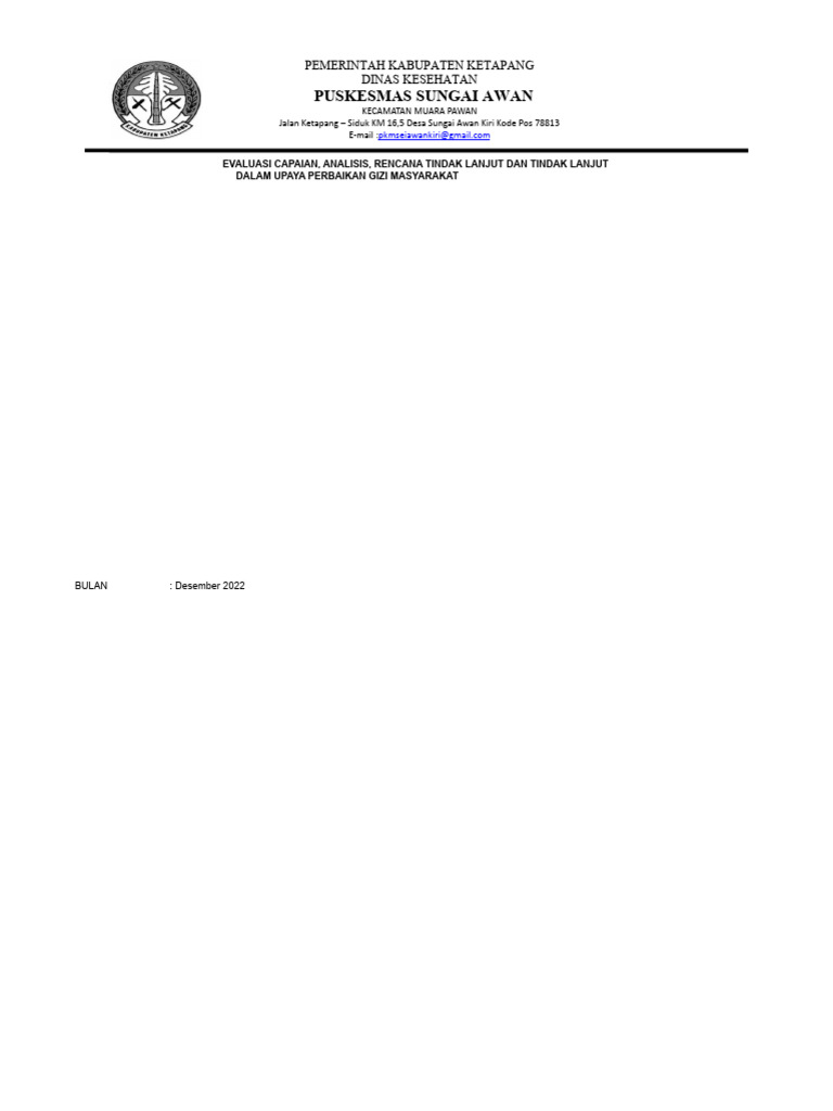 Pdsa Gizi 2022 | PDF