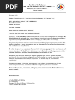 Request Letter To PNP | PDF