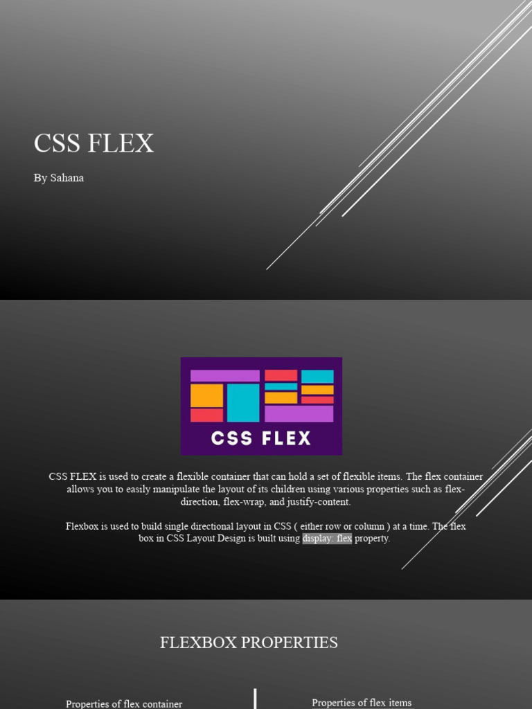 CSS Flex | PDF