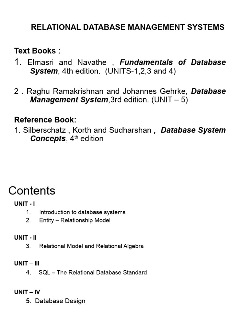 Introduction To Database Systems | Download Free PDF | Databases | Data Model