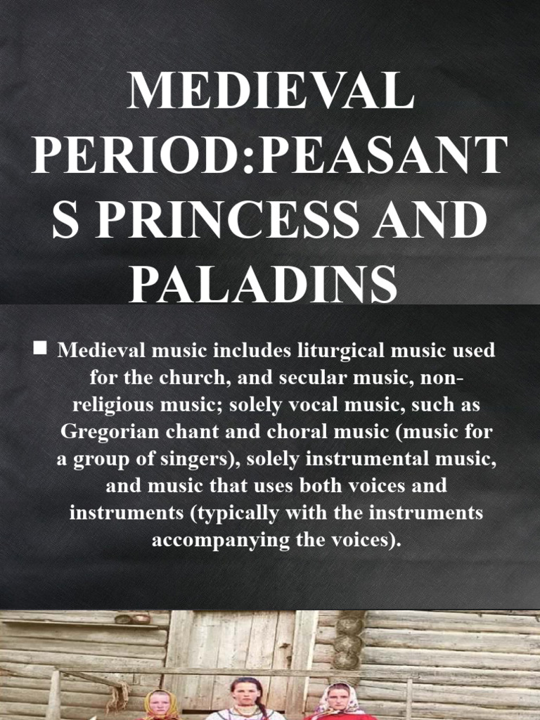 Art Appreciation Medieval Period | PDF | Middle Ages | Peasant