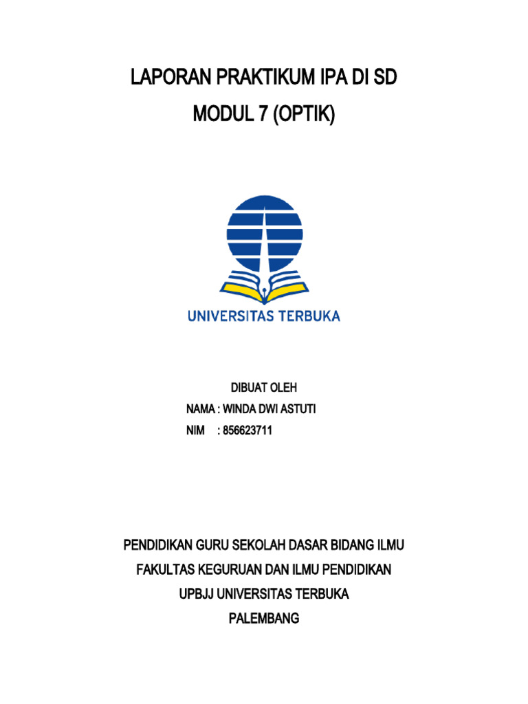 Laporan Modul 7 Optik | PDF