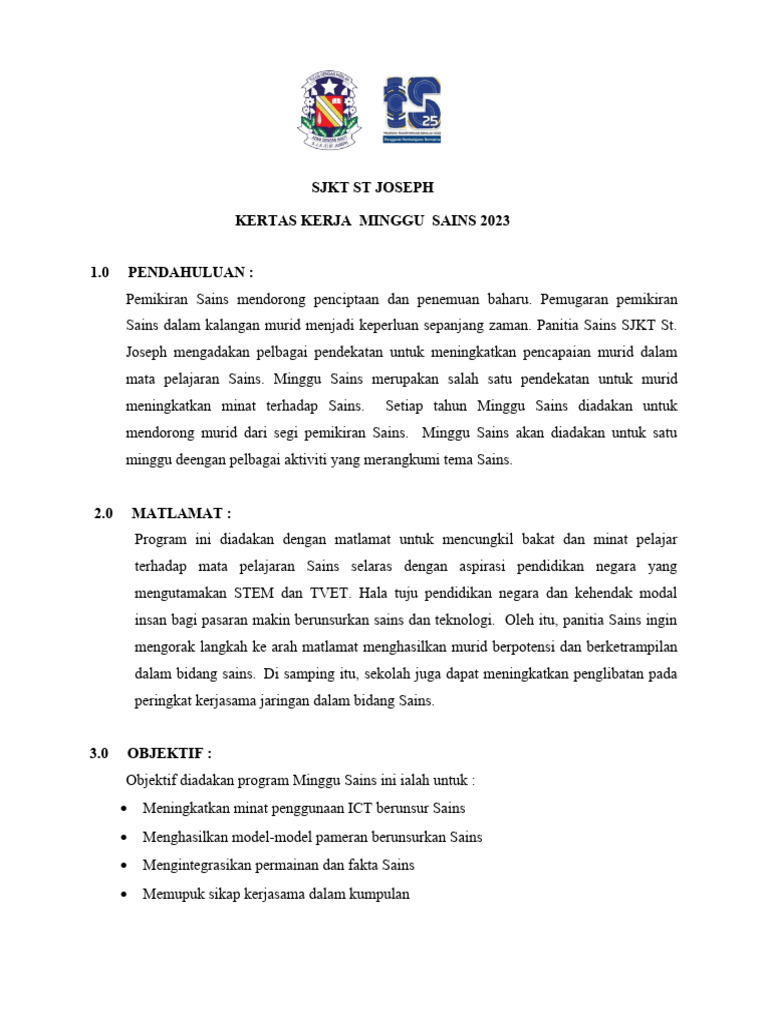 KK Minggu Sains 2023 | PDF