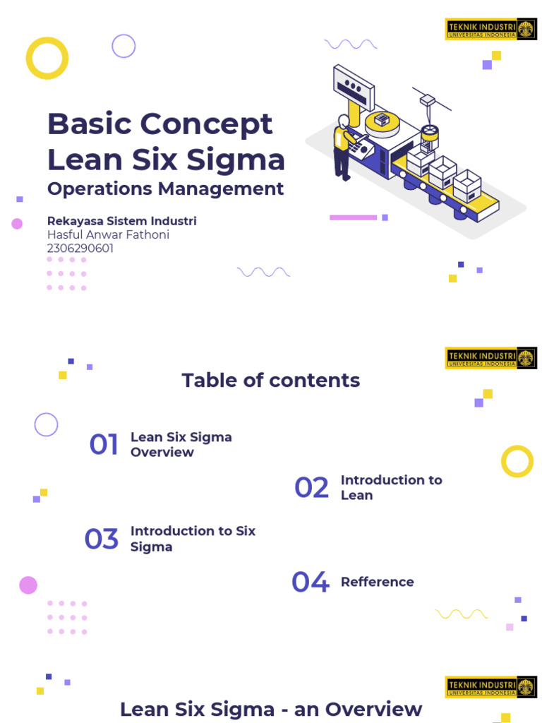 Lean Six Sigma | PDF | Six Sigma | Lean Manufacturing