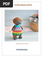 Dexter Dinosaur | PDF | Crochet | Handicrafts