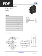 CT101 Current Transformers Catalog | PDF | Electronics | Equipment