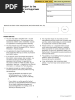 OPG 100 Search Application Form | PDF