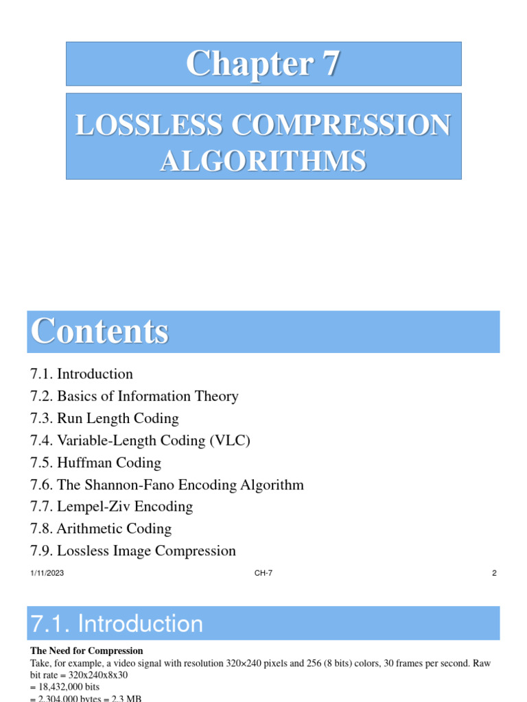 2015 Chapter 7 MMS IT | PDF | Data Compression | Code