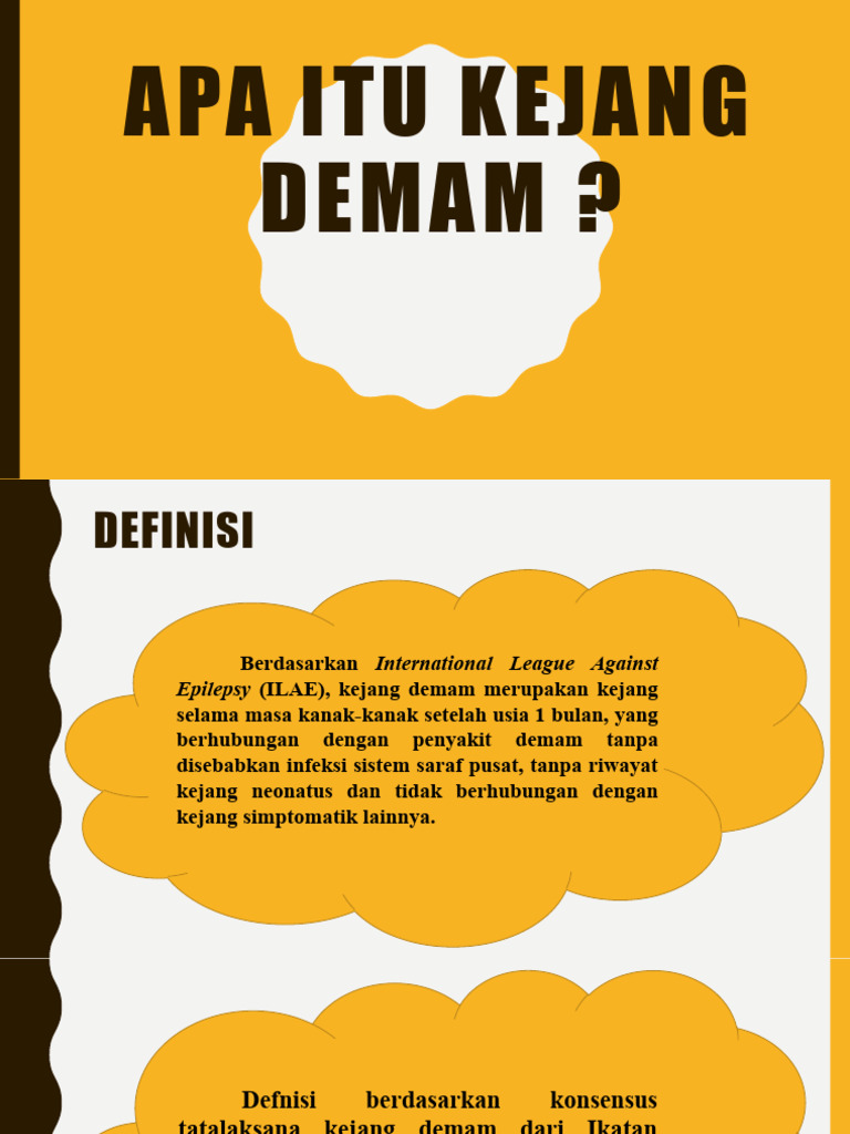 Panduan Kejang Demam pada Anak | PDF | Kesehatan Holistik