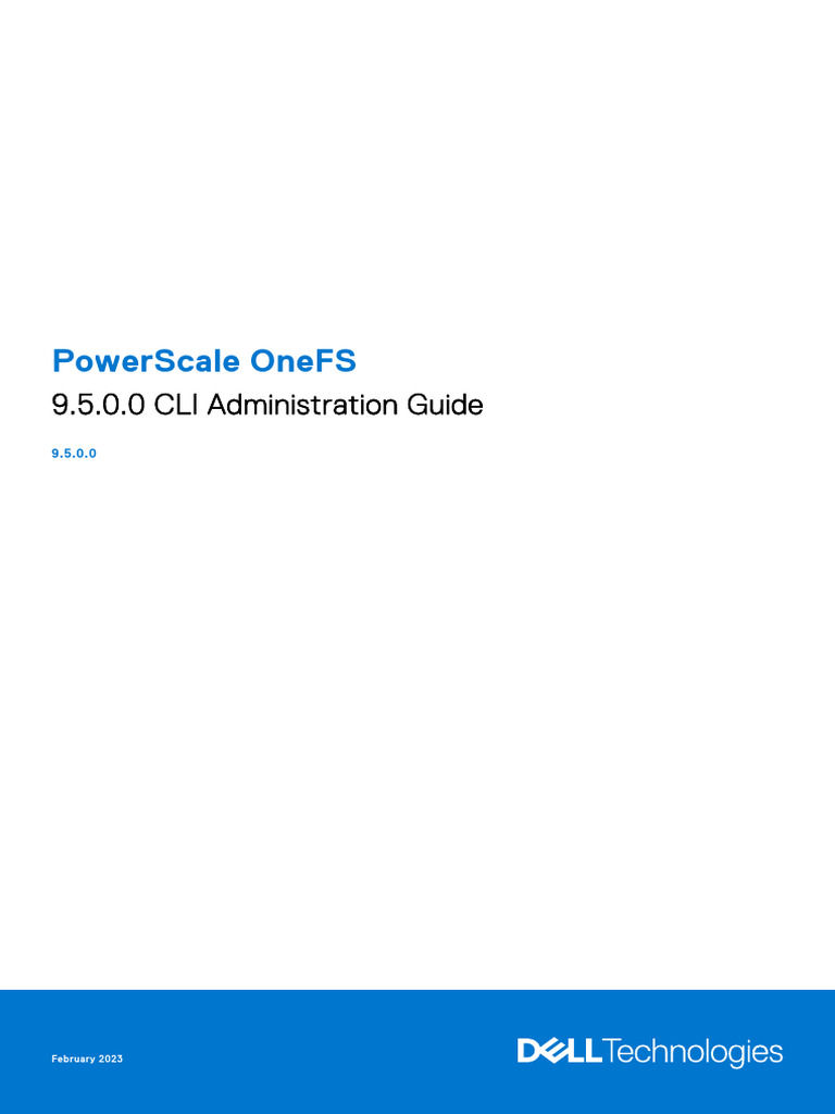 Onefs 9500 Cliadmin | PDF | Active Directory | File Transfer Protocol