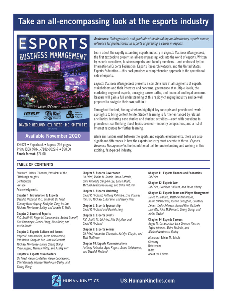 Esports Business Management | PDF