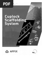 Cuplock Scaffolding System Catalogue & Assembly Manual - Wellmade | PDF ...