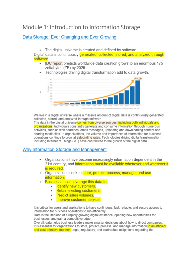 Information Storage and Management-V.5 | PDF | Cloud Computing ...