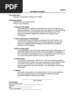 KK Profiling ANNEX 4 | PDF